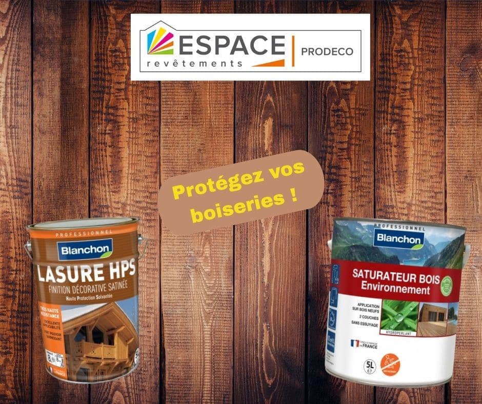 Lasures et saturateurs pour boiseries extérieures - Prodeco